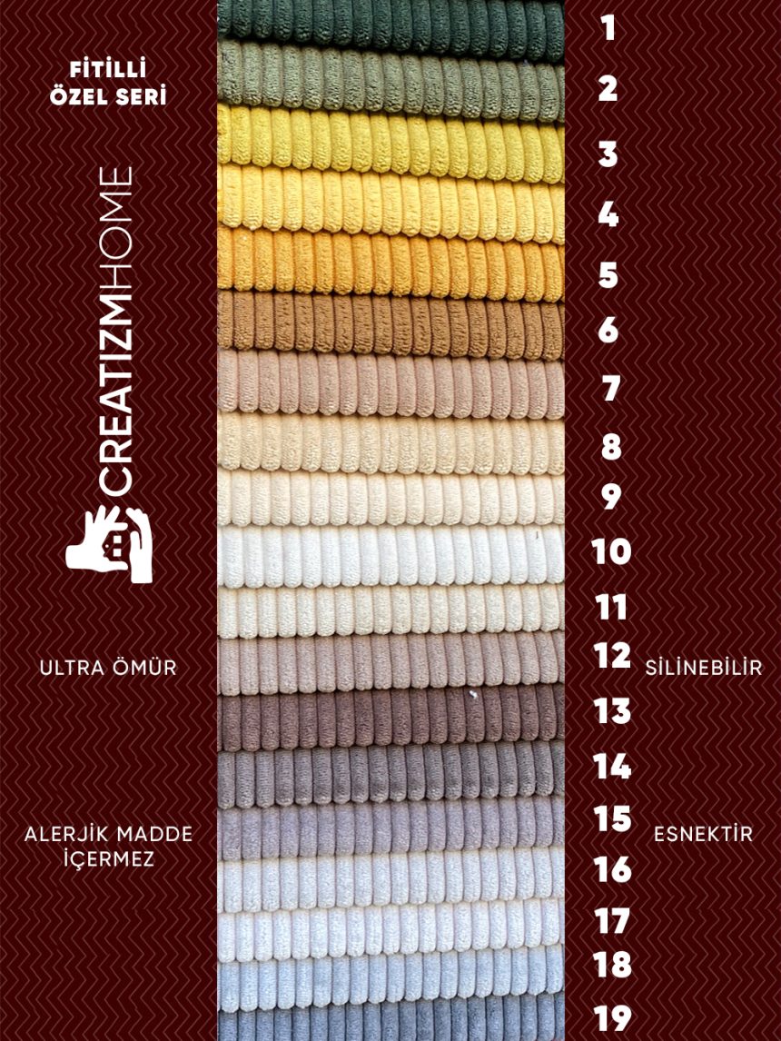 Ponchic Corner Sofa KÖŞE Koltuk - Creatizm Home